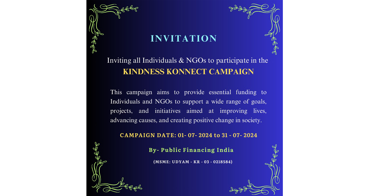 Join Hands for a Better World: Invitation to NGOs and Individual’s to ...