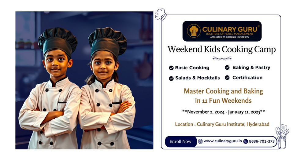 Culinary Guru Launches Exciting Weekend Cooking Camp for Kids - Indian ...