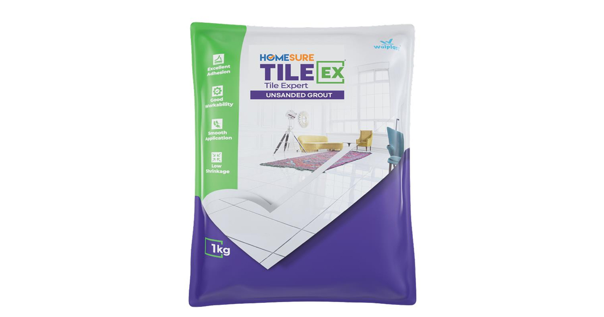 Walplast Launches Homesure TileEx Cementitious Tile Grout - Indian Sentinel